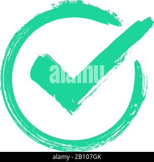 checked round vintage grunge stamp Stock Vector Image & Art - Alamy