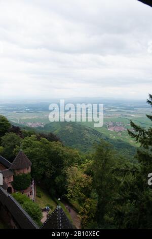 France Alsace panoramic views in summer vacation Stock Photo - Alamy