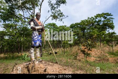 Shepherds of the Sukuma tribe, Western Tanzania, Africa Stock Photo - Alamy