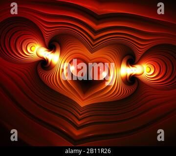 Kaleidoscope background. Abstract fractal shapes. Beautiful satanic ...