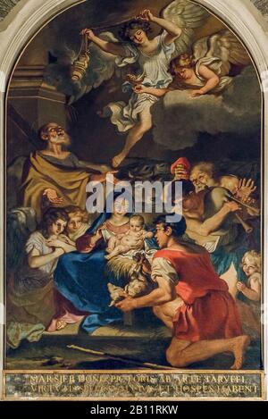 ‘Natività con angeli’ (Nativity with Angels) by Parmigianino showcases ...