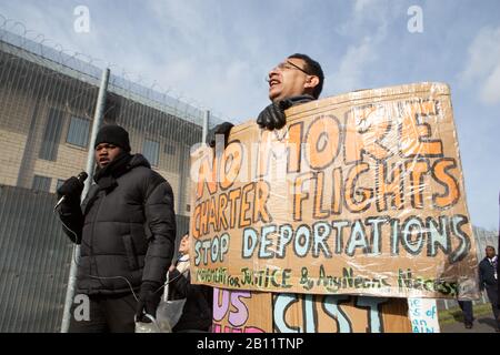 Colnbrook Immigration Removal Centre Stock Photo - Alamy