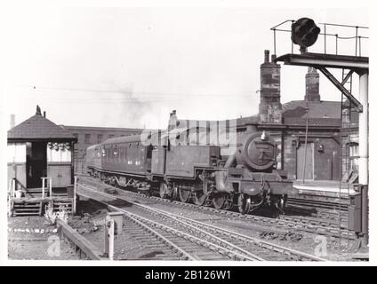The old steam locomotive #60 from the Colorado & Southern Railroad, on ...