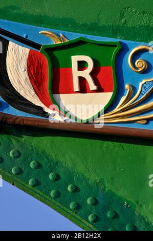 Emblem,Rickmer Rickmers,Port Birthday Celebrations,Port,Hamburg,Germany ...