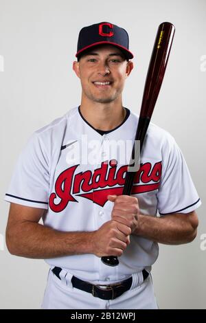 Cleveland Indians second basemen Tyler Krieger poses for a portrait ...