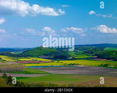 Wachsenburg Castle near Muehlberg, Thuringia, Germany Stock Photo - Alamy