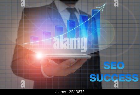 Writing note showing Secret To Success. Business concept for ...