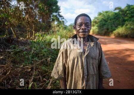 Congolese man, Democratic Republic of Congo Stock Photo - Alamy