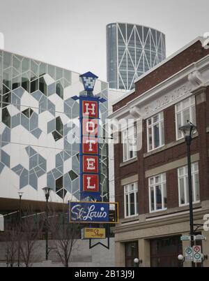 St Louis Hotel, Calgary, Alberta, Canada Stock Photo - Alamy