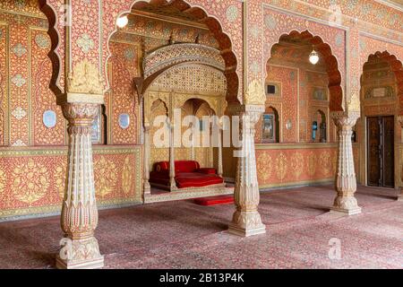 Anup Mahal Palace Junagarh Fort Bikaner Rajasthan India Stock Photo ...