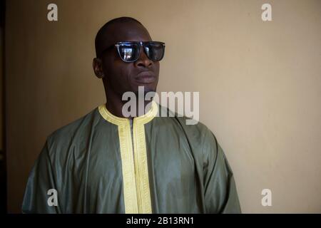 Portrait of Senegalese Stock Photo - Alamy