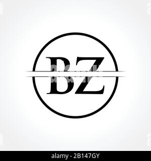BZ Letter Linked Business Logo. BZ Logo Design. BZ logo Design for ...