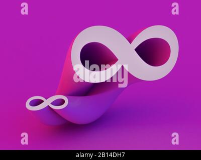 Infinity symbol loop. Figure 8 icon, eternity logo sign in original ...