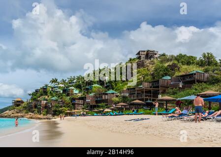 Valley Church Bay, Antigua and Barbuda - December 18, 2018: The Cocobay ...
