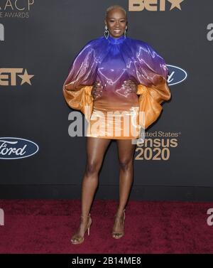 Tiffany Dena Loftin arrives at the 51st NAACP Image Awards at the ...