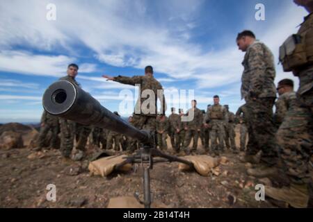 A Marine with Combat Logistics Regiment 17, 1st Marine Logistics Group ...