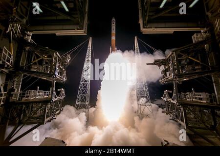 A Wideband Global SATCOM (WGS-9), satellite was transported from the ...