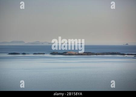 The Isle of Lewis seen from the Isle of Skye Stock Photo - Alamy