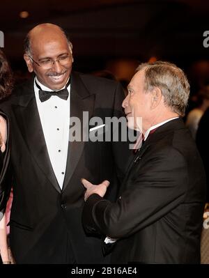 Mayor Michael Bloomberg and RNC chairman Michael Steele attend the ...
