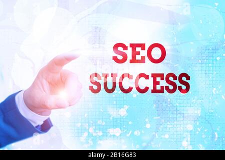 Writing note showing Secret To Success. Business concept for ...