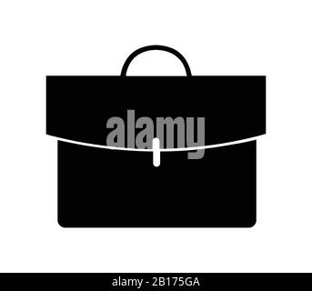 job bag icon illustrated in vector on white background Stock Vector ...