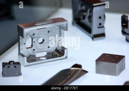 Components of a disassembled iron Stock Photo - Alamy