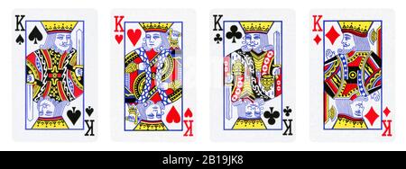 four kings playing cards Stock Photo: 37831918 - Alamy