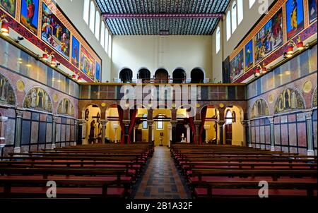 Interior of University Church Dublin. Saint Cardinal John Newman ...