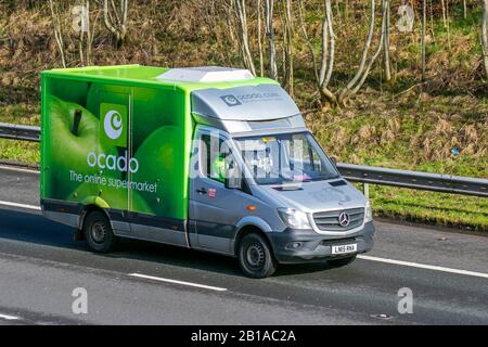 OCADO Apple Van com; UK Vehicular traffic, transport, modern vehicles ...