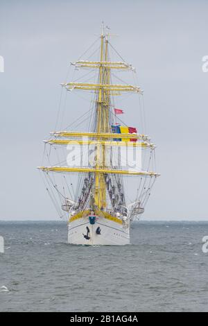 Romanian tall ship Mircea, Liberty regatta, 2019 Stock Photo - Alamy