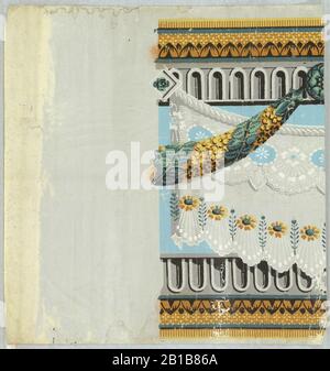 Frieze (France), 1825 Stock Photo - Alamy