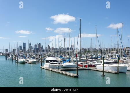 Westhaven Marina, Westhaven, Auckland, Auckland Province, New Zealand ...
