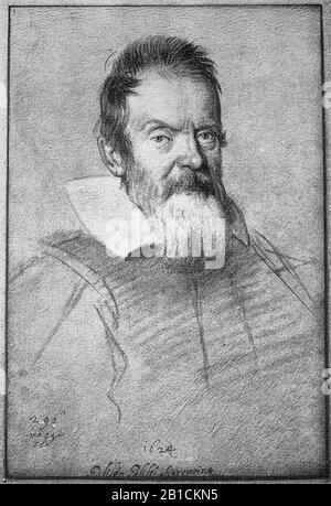Galileo Galilei Leoni Louvre 1 Stock Photo - Alamy