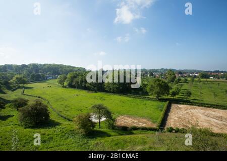 Nature reserve the Bemelerberg, Netherlands, Limburg, Bemelerberg Stock ...