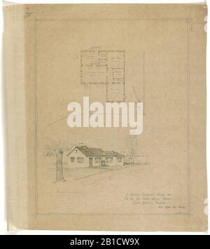 Gardeners' cottage for Mr. and Mrs. Harry Gantz (Montecito, California ...