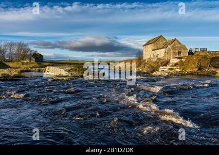 The river Thurso and Dale Mill at Westerdale, Caithness, Scotland, UK ...