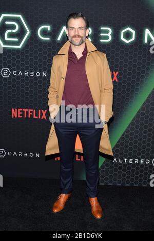 Torben Liebrecht attends Netflix's "Altered Carbon" season 2 premiere ...