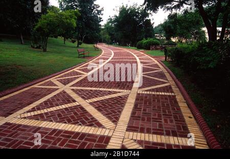 Grand Promenade, Hot Springs National Park, Arkansas Stock Photo - Alamy