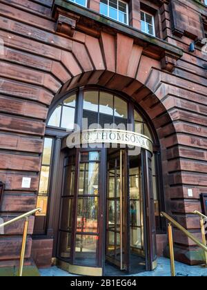 The DC Thompson Courier Office building showing the 1960s tower and ...
