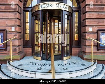 Dc Thomson office entrance Dundee Stock Photo - Alamy