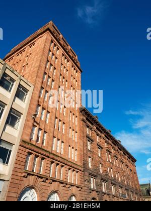 DC Thompson Courier Office building from The Howff historic burial ...