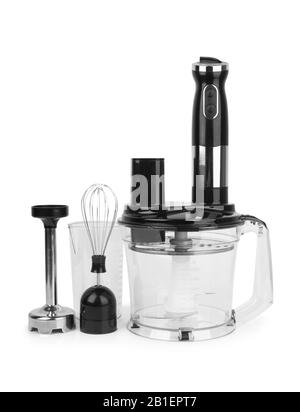 Hand blander isolated on a white background Stock Photo - Alamy