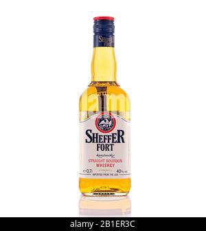 Berlin - JAN 15, 2020: Discount Westpoint Scotch Whiskey from the ...