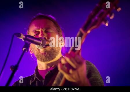 Josh Teskey singer and guitarist of the Australian band The Teskey ...