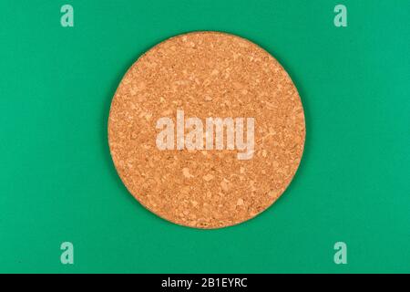Brown pressed cork pattern background surface Stock Photo - Alamy