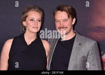 Michael Dorman, Tessa Richardson Dorman attend the premiere of ...