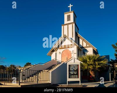Exterior sunny view of the St Christopher's Episcopal Church at Boulder ...