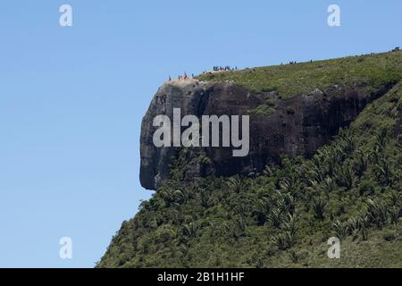 gavea stone seen from São Conrado neighborhood in Rio de Janeiro Stock ...
