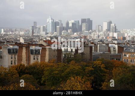 The Skyscrapers of La Défense , a high rise purpose built business ...