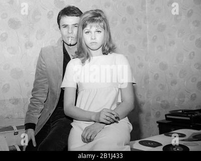 Helga Anders, deutsch österreichische Schauspielerin und Synchronsprecherin, Deutschland um 1970 ...